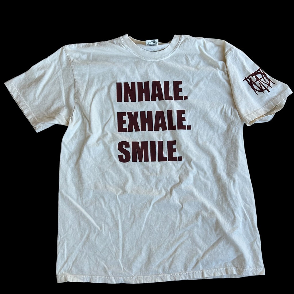 Off With Their Heads "Inhale. Exhale. Smile. " Tee Shirt | Anxious and ...