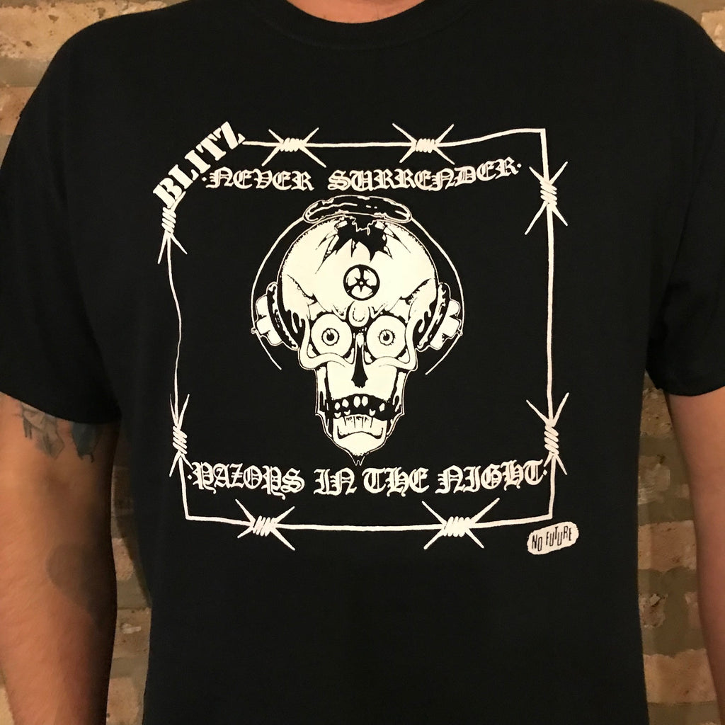 Blitz "Never Surrender" Tee Shirt | Anxious and Angry