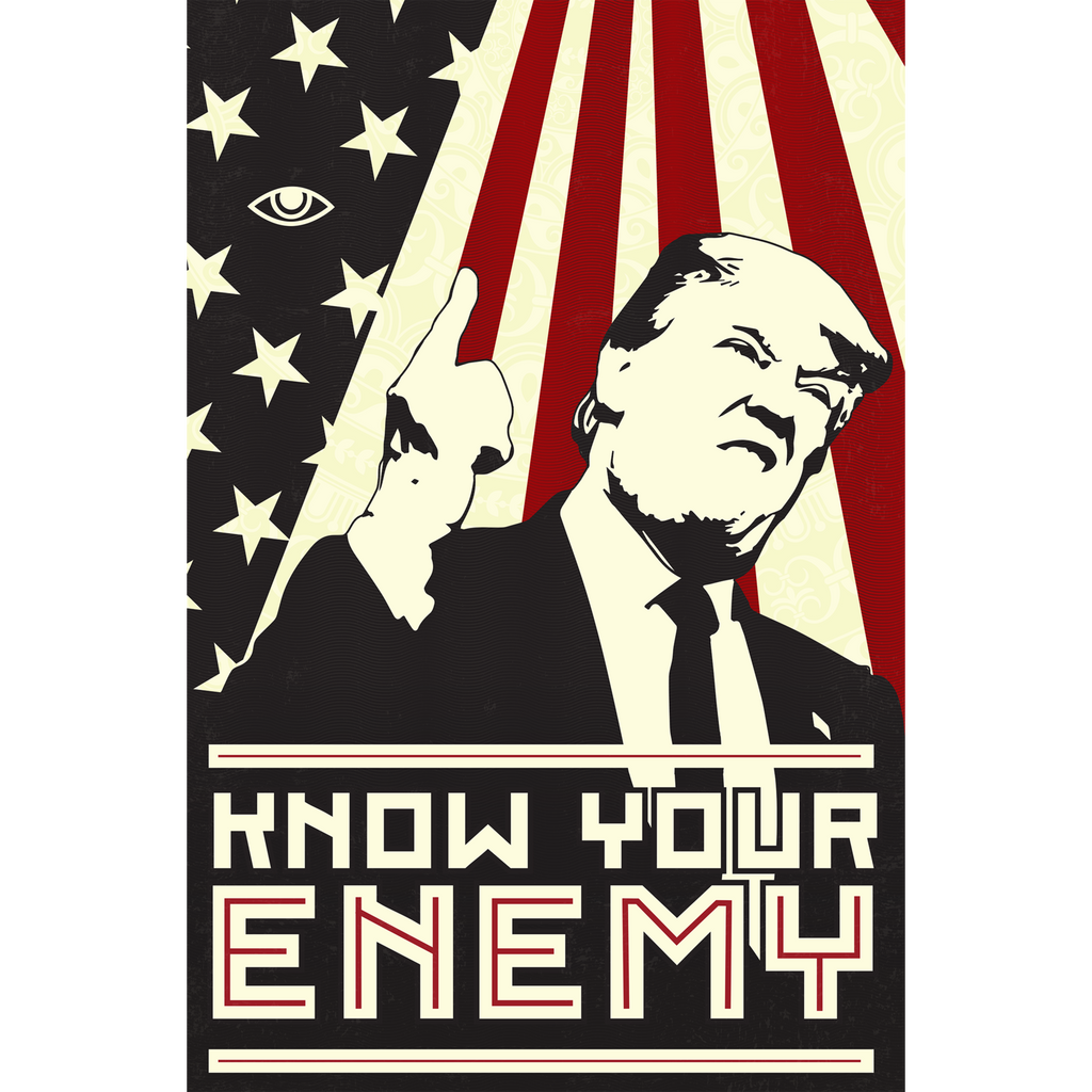 Know Your Enemy Poster by Russell Blair (Limited Edition 40 Prints ...