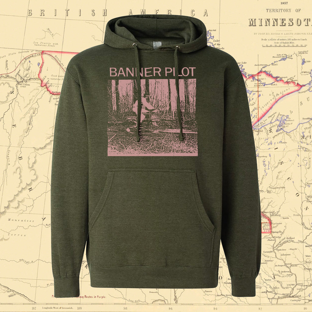 Banner Pilot "Bike Ride" Pullover Hoodie | Anxious and Angry