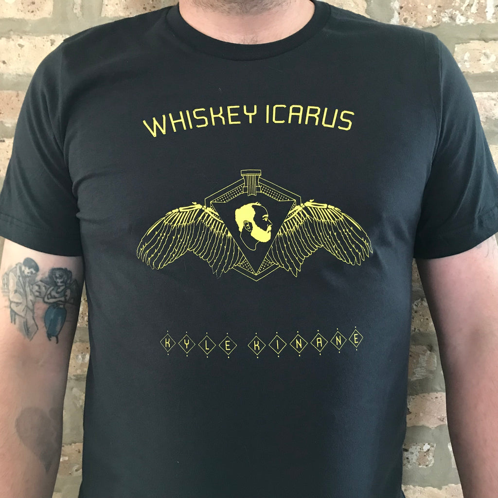 Kyle Kinane "Whiskey Icarus" Tee Shirt | Anxious and Angry